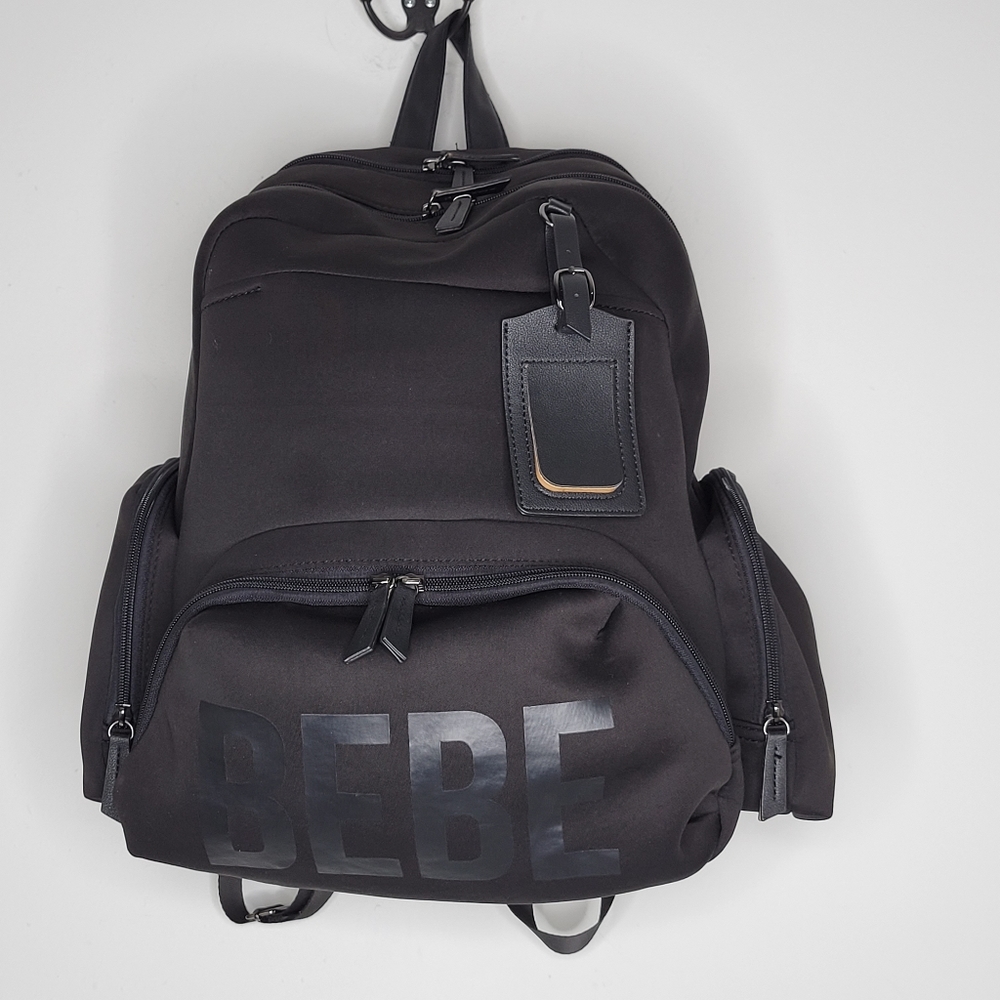 Bebe Strechy Backpack Black - Gem